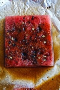 Roasted Watermelon Steak
