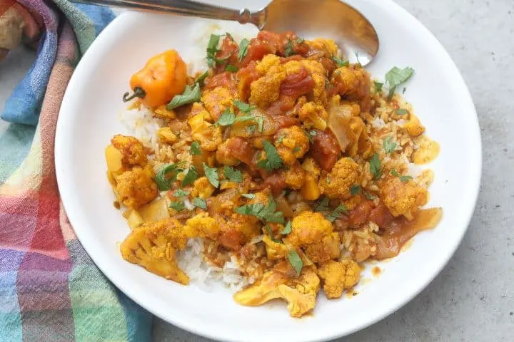 "Karma" Cauliflower Curry - Food Fidelity