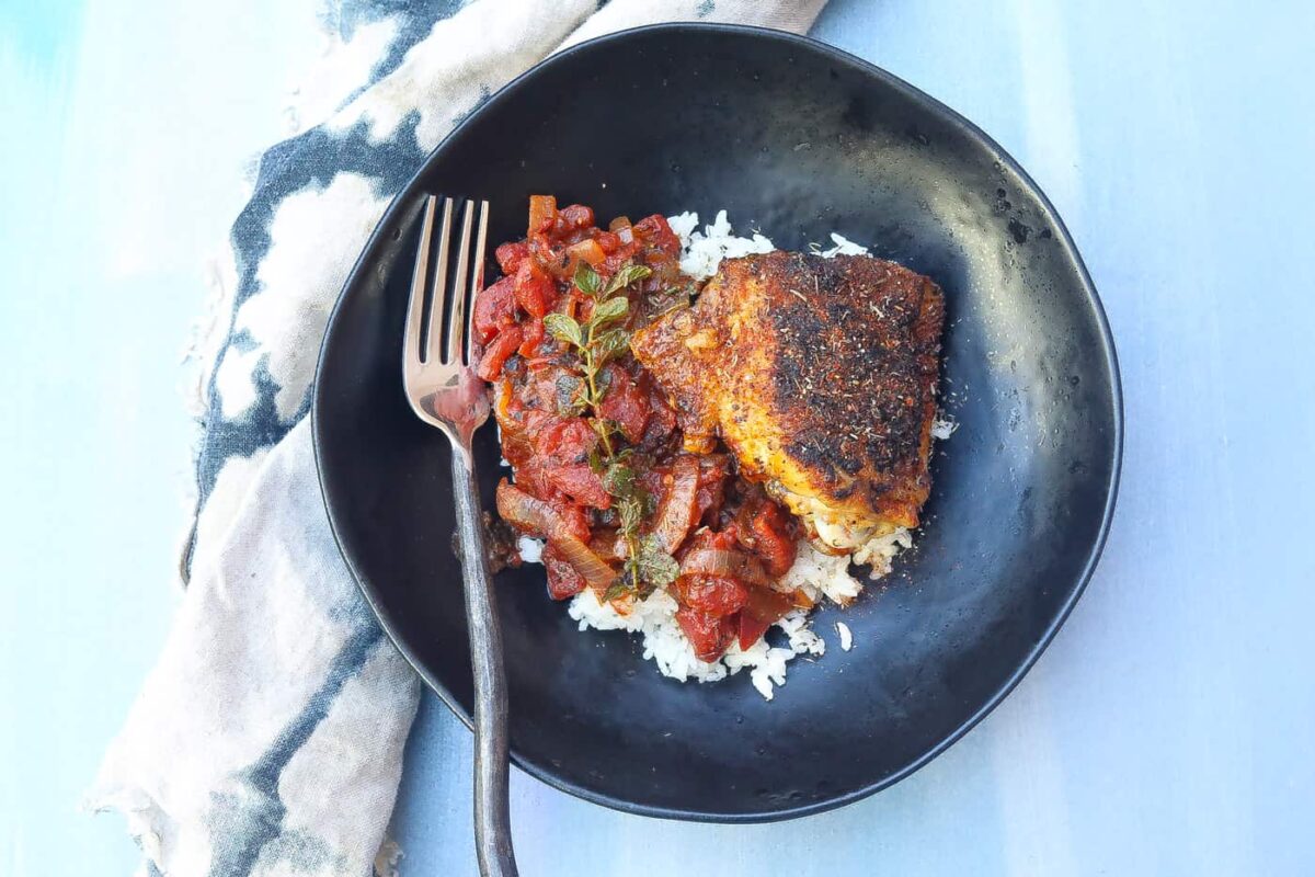 Crispy Creole Chicken Thighs (Oven-Baked) - Food Fidelity
