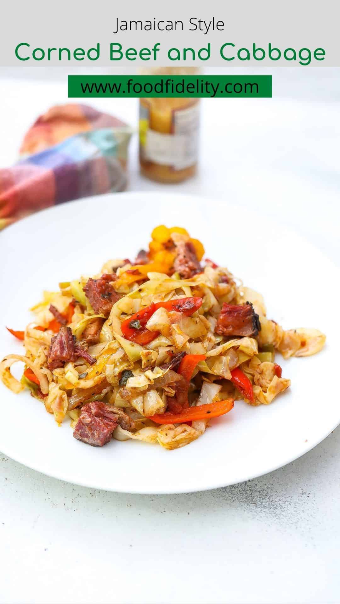 Jamaican Corned Beef and Cabbage {Recipe} - Food Fidelity