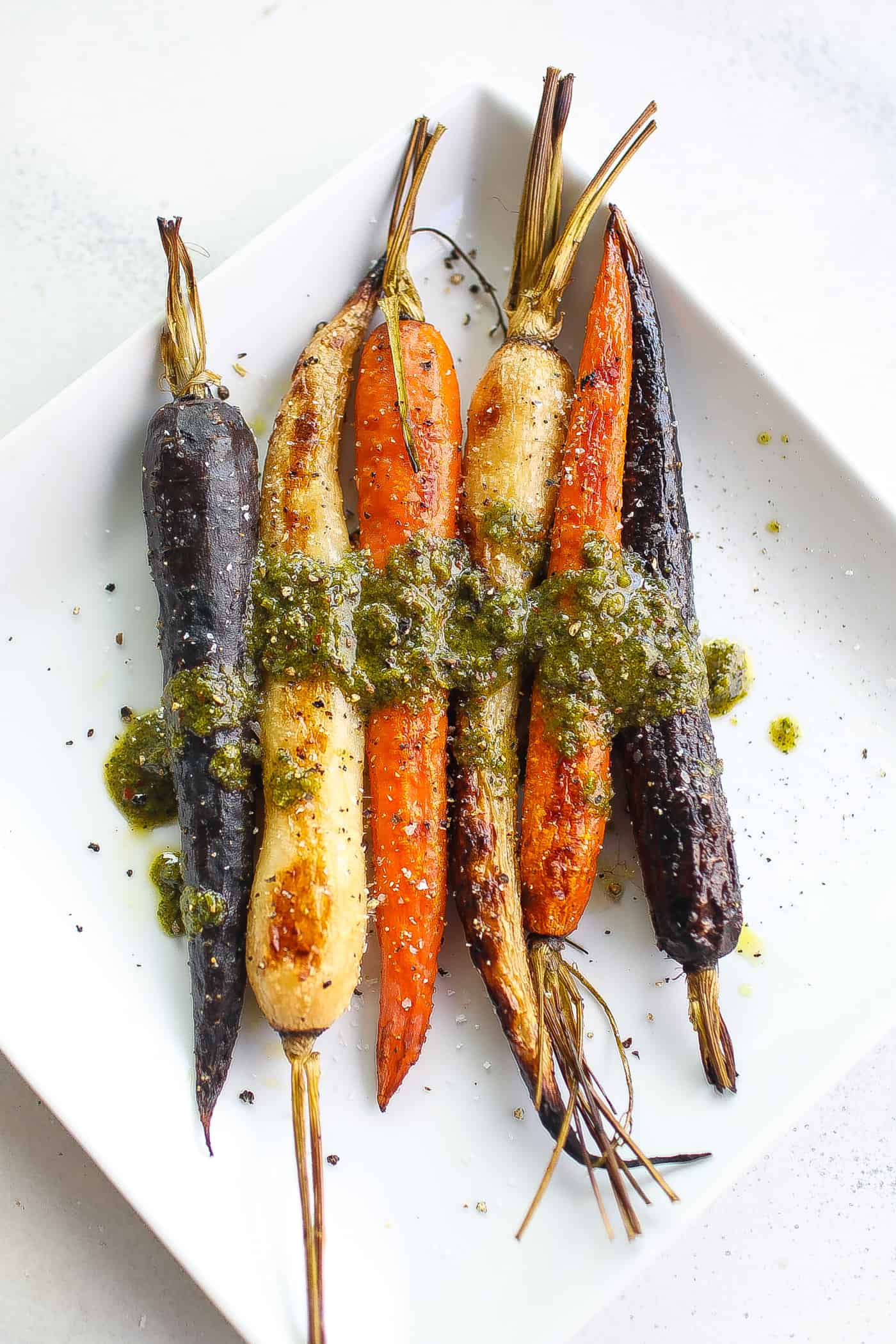 Simple Smoked Carrots