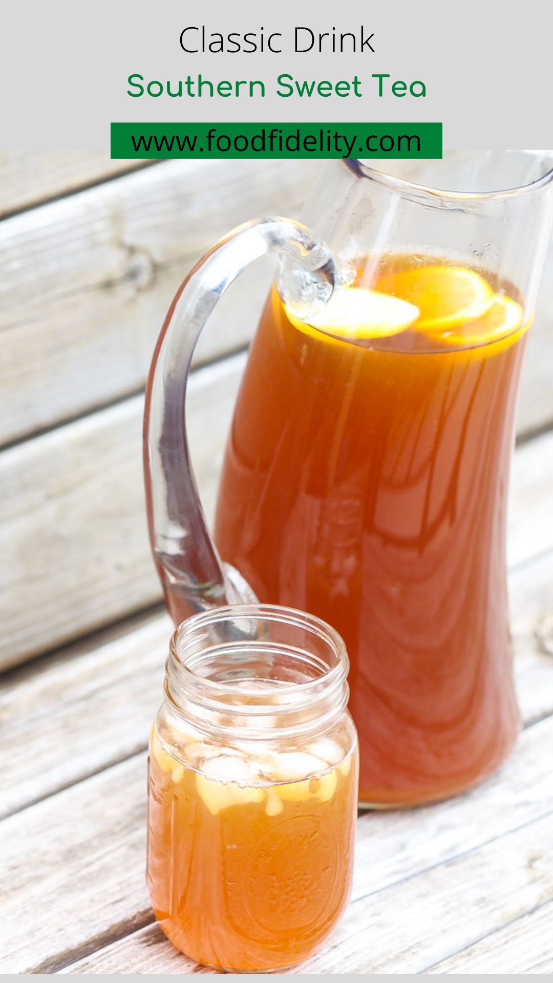 Old-Fashioned Southern Sweet Tea - Food Fidelity